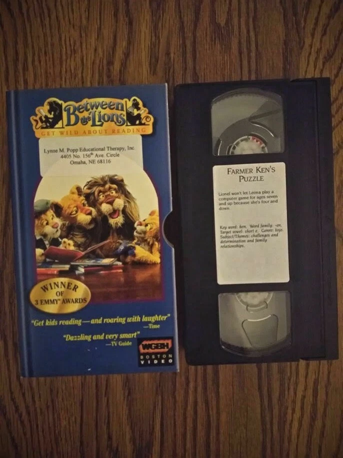 Between The Lions Vhs