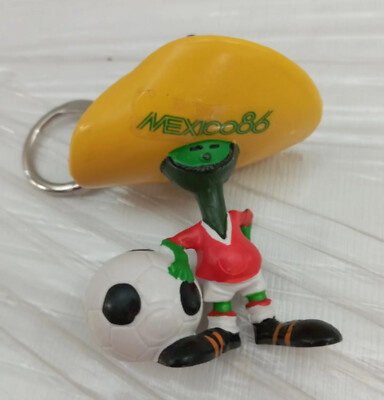 Neuf vintage FIFA WORLD CUP MEXICO 1986 mascotte PIQUE porte clef ...