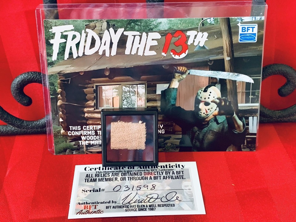 Friday The 13th Camp Crystal Lake Cabin Relic Jason Vorhees Horror ...