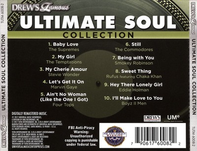 DREW'S FAMOUS - DREW'S FAMOUS PRESENTS ULTIMATE SOUL COLLECTION NEW CD ...