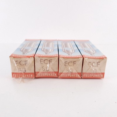 4 X ECF80 TELEFUNKEN TUBE. UNOPENED. US/NIB. CA ENA | eBay