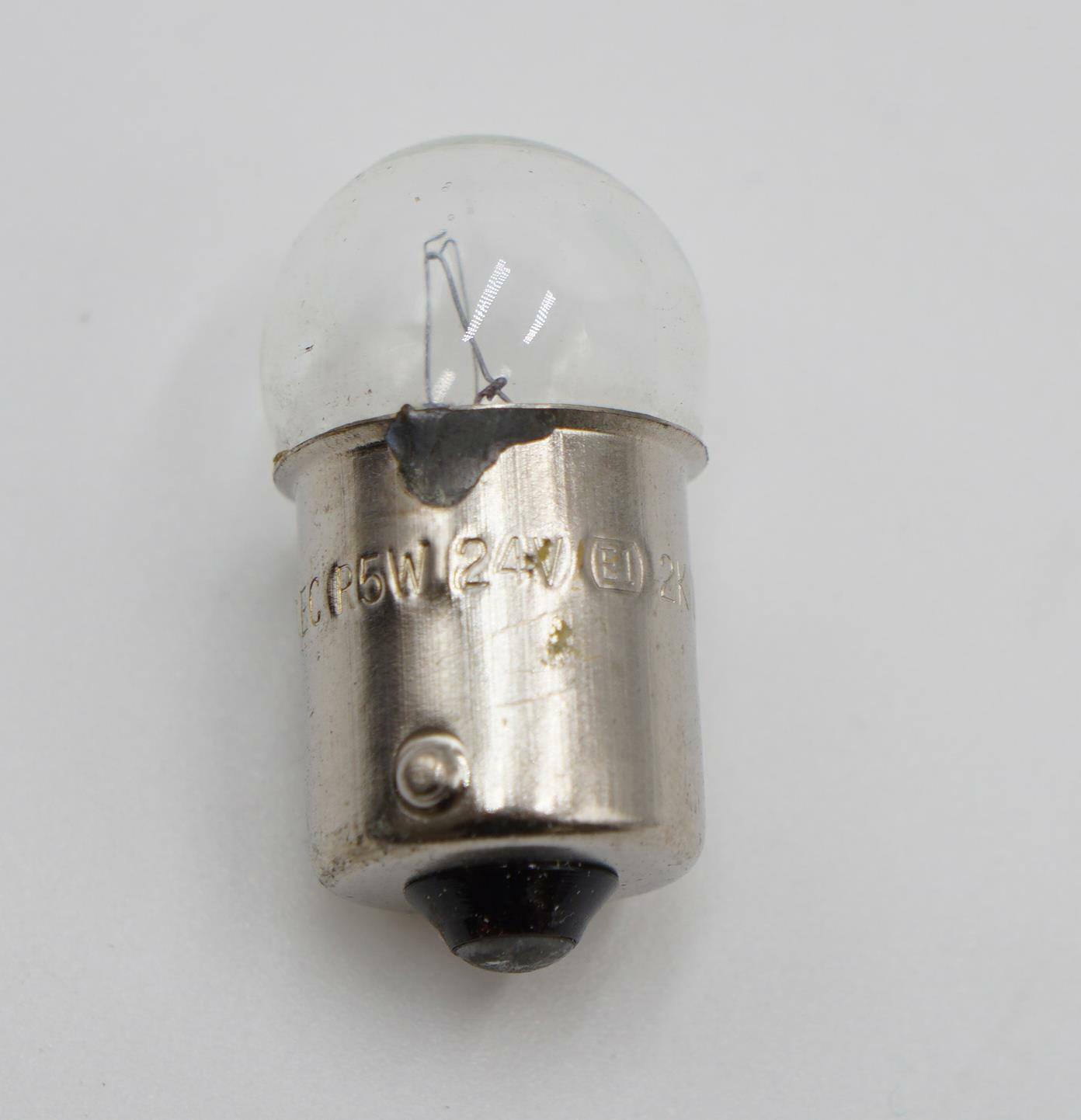 10 x Eurolec 149 R5W 24v 5w BA15S Commercial Truck Lorry Bayonet Bulb ...