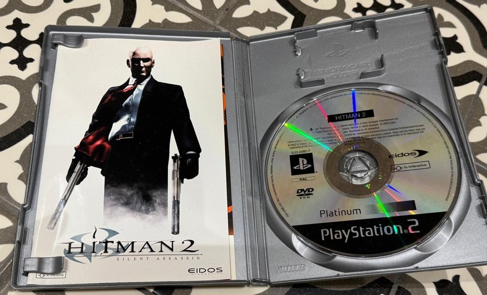 Hitman 2: Silent Assassin PlayStation 2 (PS2) Game *COMPLETE + MANUAL ...