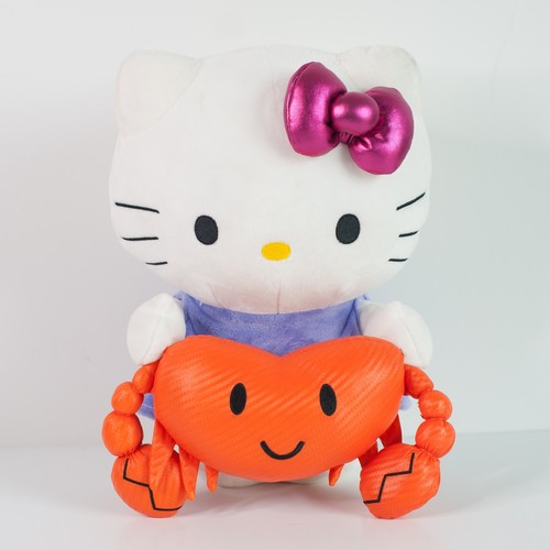 Hello Kitty Kidrobot Zodiac 12" Plush Cancer Crab Astrology Star ...