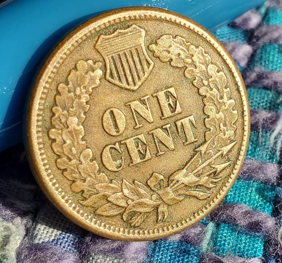 1862 Indian Head One Cent, Possibly Snow-5, Very Sharp, Original Finish ...