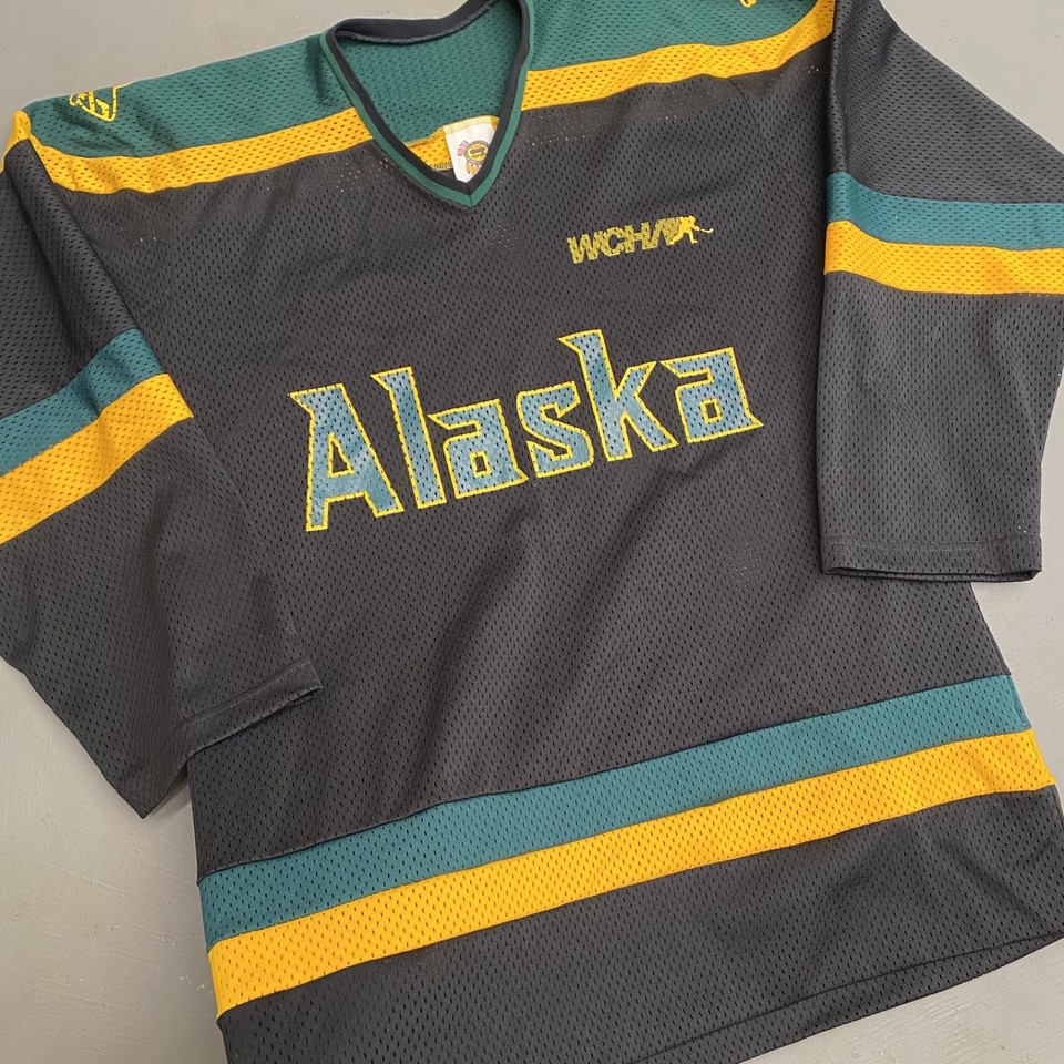 1990s Vintage University of Alaska Anchorage Hockey Jersey | eBay