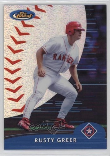 2000 Topps Finest Refractor Rusty Greer #8 | eBay