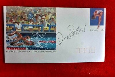 DONNA PROCTER HAND SIGNED 1991 WORLD SWIMMING CHAMPS PSE | eBay Australia