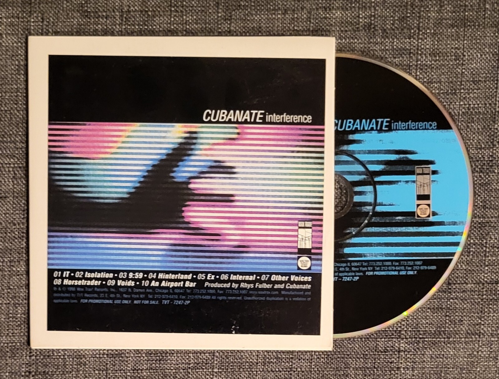 CUBANATE 'Interference' CD Promo Industrial Electronic RARE | eBay
