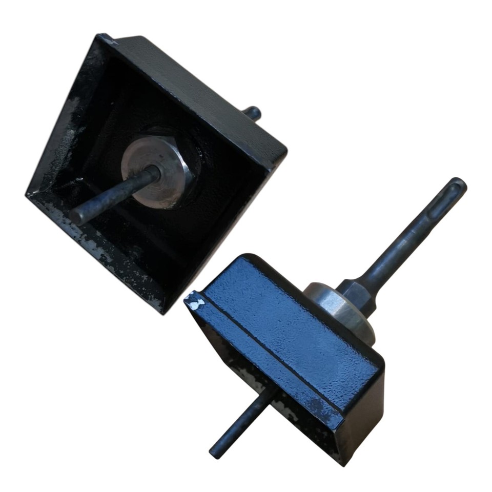 Square Box Cutter Silverline Square Masonry Electric Box Cutter 77x77mm ...