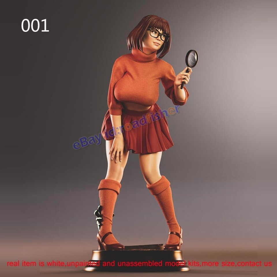 Velma Woman 1/8 Scale Unpainted Model Kit Unassembled 3D Printing 21cmH ...