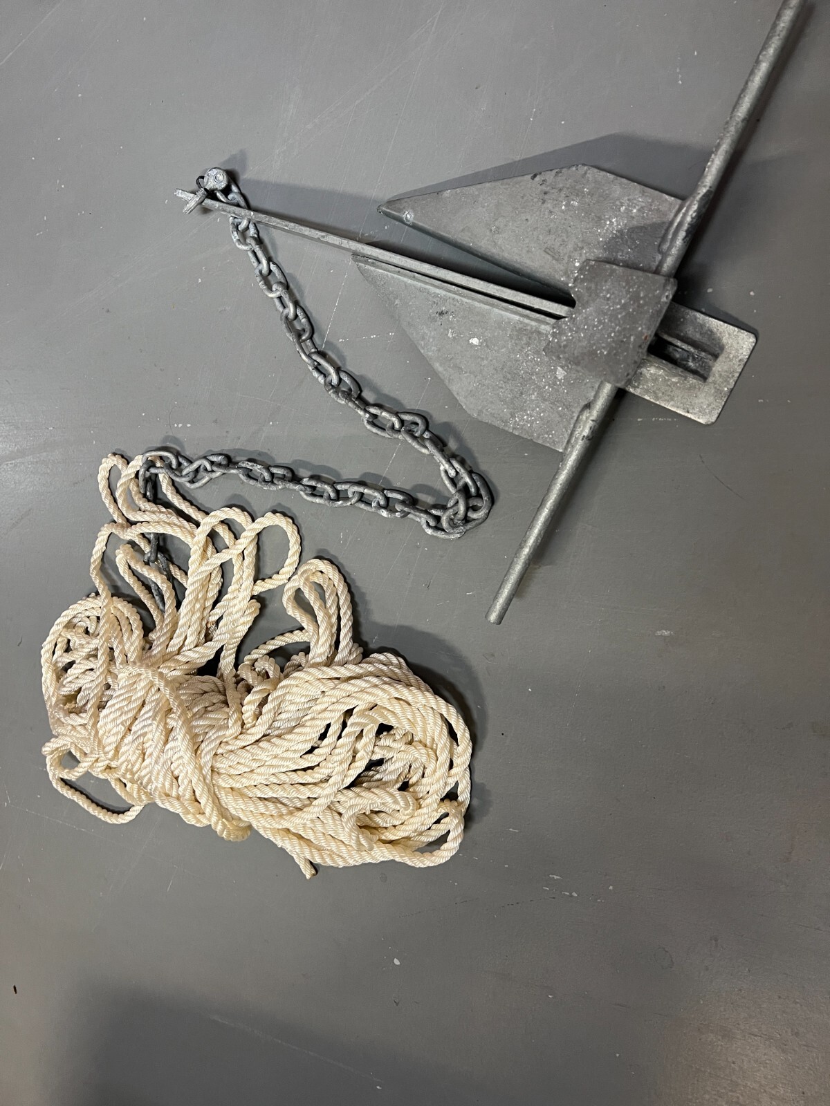 small boat anchor used | eBay