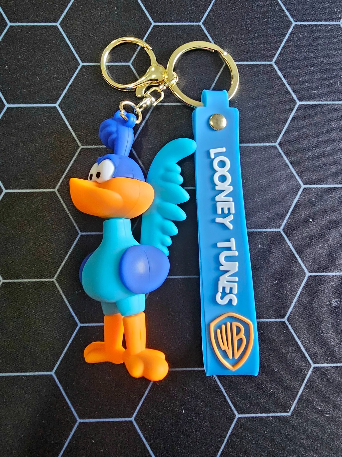 ROAD RUNNER LOONEY TUNES SPACE JAM KEYCHAIN KEYRING * | eBay