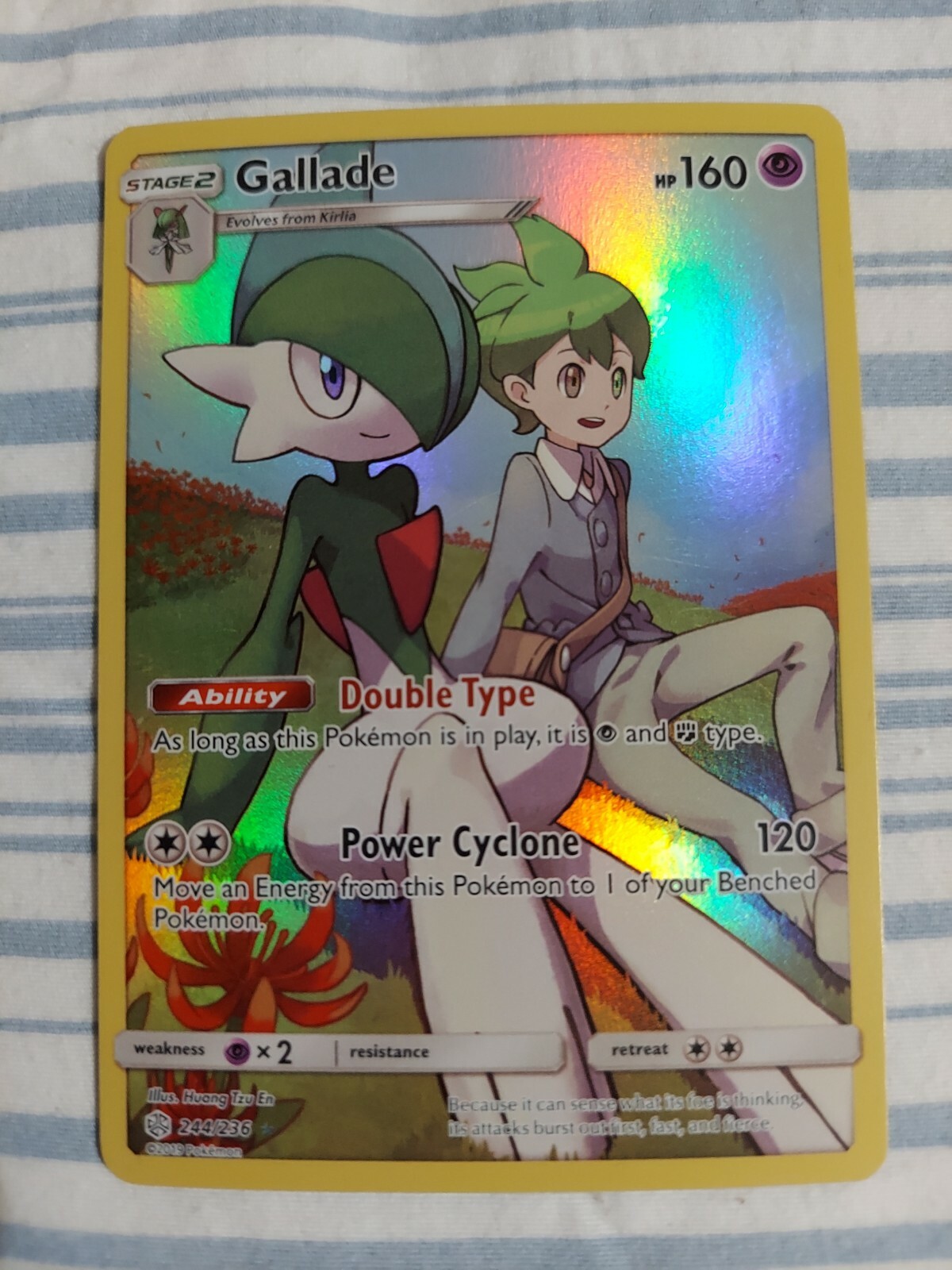 Gallade & Wally 244/236 Cosmic Eclipse NM Secret Rare Trainer Pokemon ...