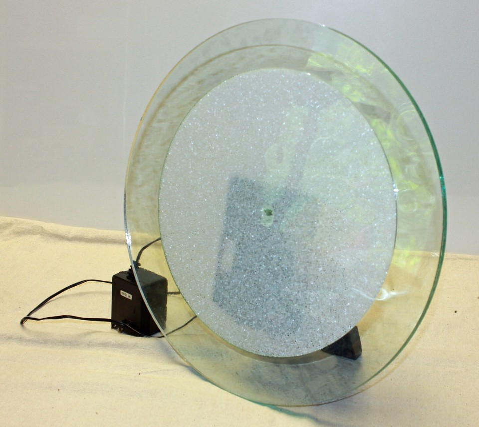 Luminglas 16″ disc Green Flat Plasma Light - Retro Interactive Touch ...