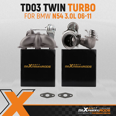 Upgrade Billet Twin Turbo Turbocharger For BMW 135i 335i 335is 335xi ...