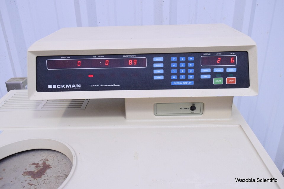 BECKMAN TL-100 ULTRACENTRIFUGE MODEL TL100 346457 CENTRIFUGE | eBay