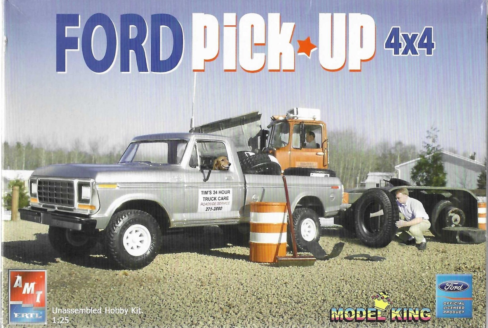 AMT 21700 Ford PIck-Up 4x4 1/25 model kit | eBay