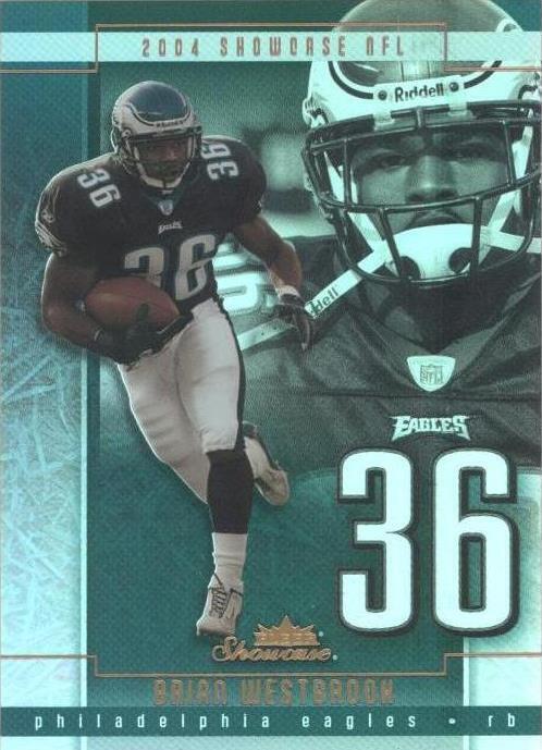 2004 Fleer Showcase - Brian Westbrook #75 Legacy Collection /125 for ...