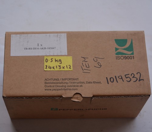 Pepperl and Fuchs TB-RS-DI16-AKB-185847 FI Module Non IS termination ...