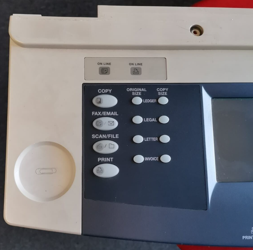 PANASONIC WORKIO DP-3030 COPIER CONTROL PANEL W/DISPLAY | eBay