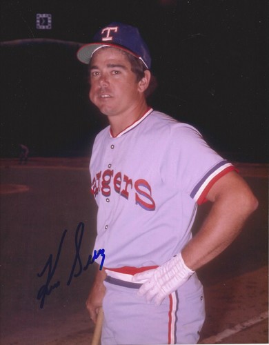 Ken Suarez Autographed 8x10 Texas Rangers Free Shipping #5 | eBay