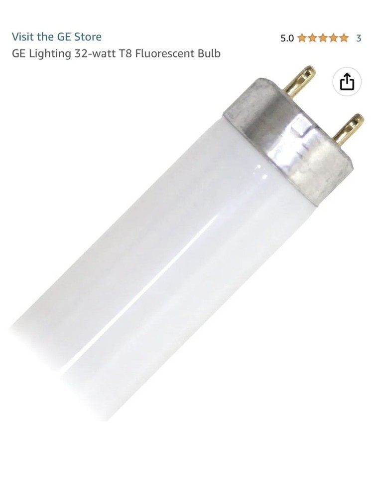 36 PACK FLOURESENT LIGHT TUBE BULBS F3278SXLSPX41ECO LAMP GE 73095 NEW ...