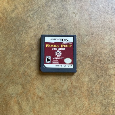 Family Feud -- 2010 Edition (Nintendo DS, 2009) Game Only, Tested ...