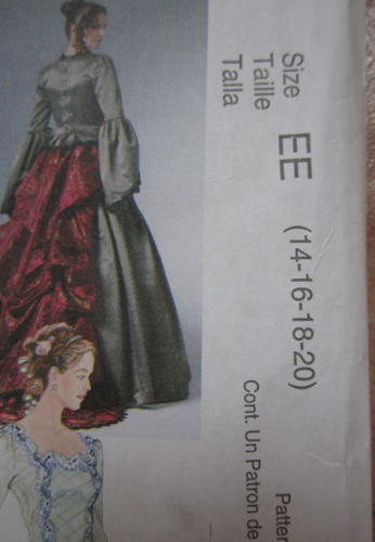 McCalls Sewing Pattern M6097 Sizes 14-20 Misses Victorian Costume Uncut ...