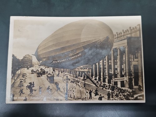 Vintage German Zeppelin Photo chrome G.M.B.H. 1932 Postcard B461 | eBay
