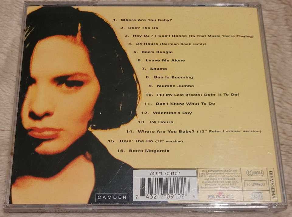 BETTY BOO - DOIN' THE DO THE BEST OF BETTY BOO CD POP 90'S | eBay UK