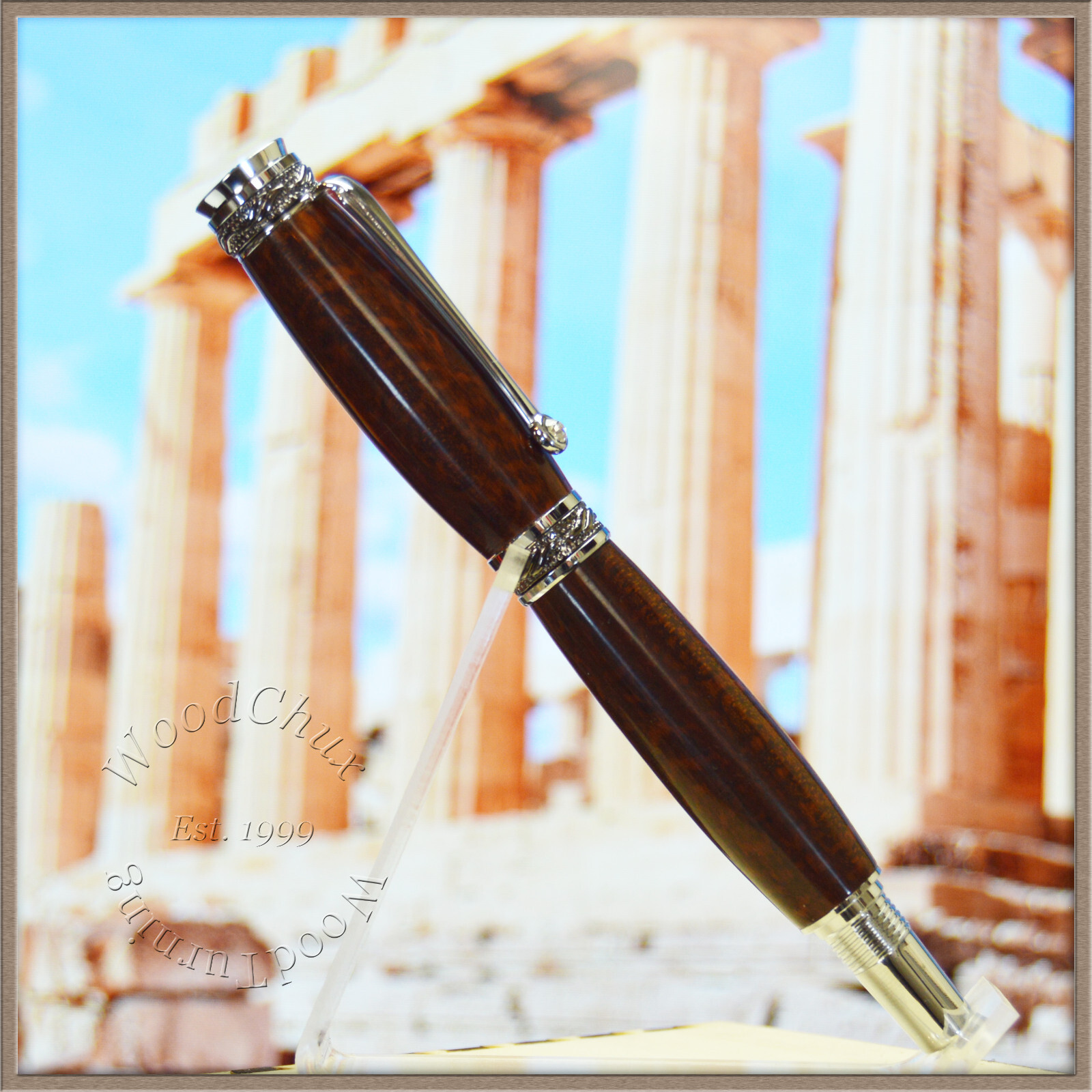 Pen HandMade Writing Ball Point Fountain Exotic Snake Wood Pens VIDEO ...