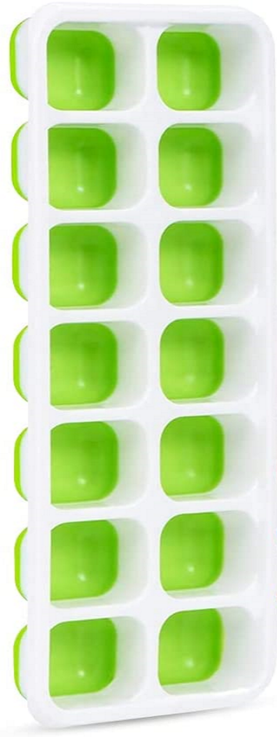 NiftyPlaza - Ice Cube Trays 2 Pack, Easy-Release Silicone, Flexible 14 ...