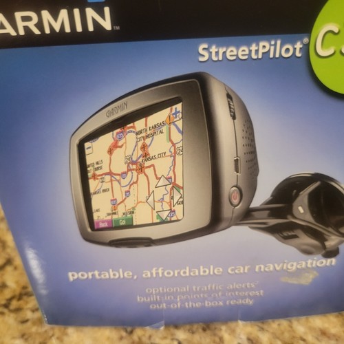 Garmin StreetPilot C340 GPS 3.5" Navigator Bundle w/ Power cable, box ...