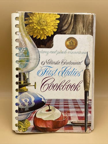 1967 Vintage Nebraska First Ladies Centennial Cookbook Compilation of ...