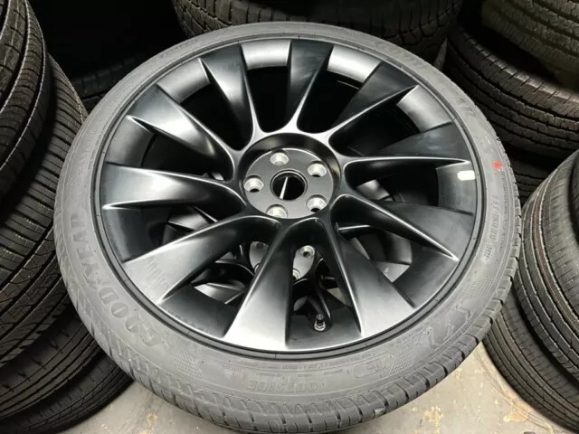 Tesla Model 3/Y 20” Wheel 20x9.5 OEM TPMS W/GoodYear Tire 255/40/R20 ...