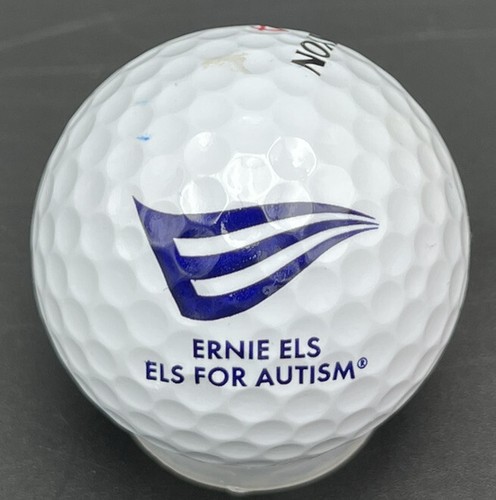 Ernie Els Els For Autism Logo Golf Ball (1) Srixon Z Star XV Pre-Owned ...