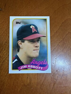 Jim Abbott - 1989 Topps Traded - Rookie Card - Angels #2T Rc | eBay