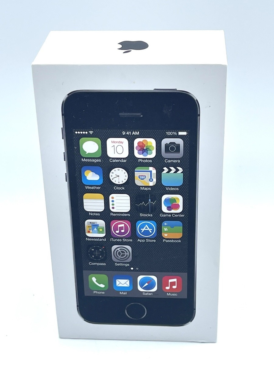 Iphone 5s Space Gray Box