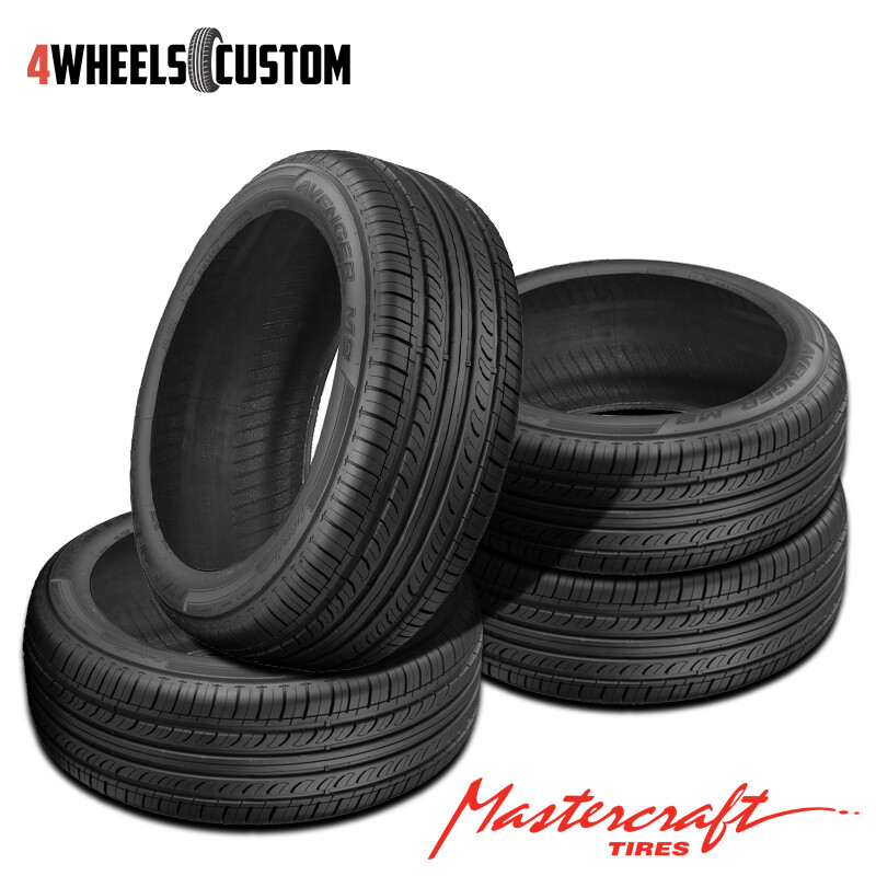 4 X Mastercraft AVENGER M8 225/40R18 All Season Performance Tires | eBay