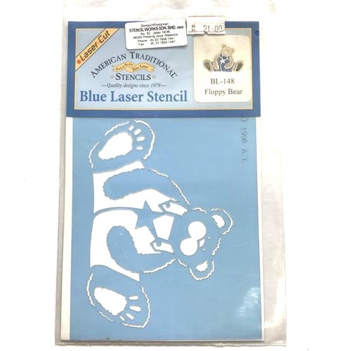 American Traditional Stencils Classics Dimensions & Blue Laser Stencils ...