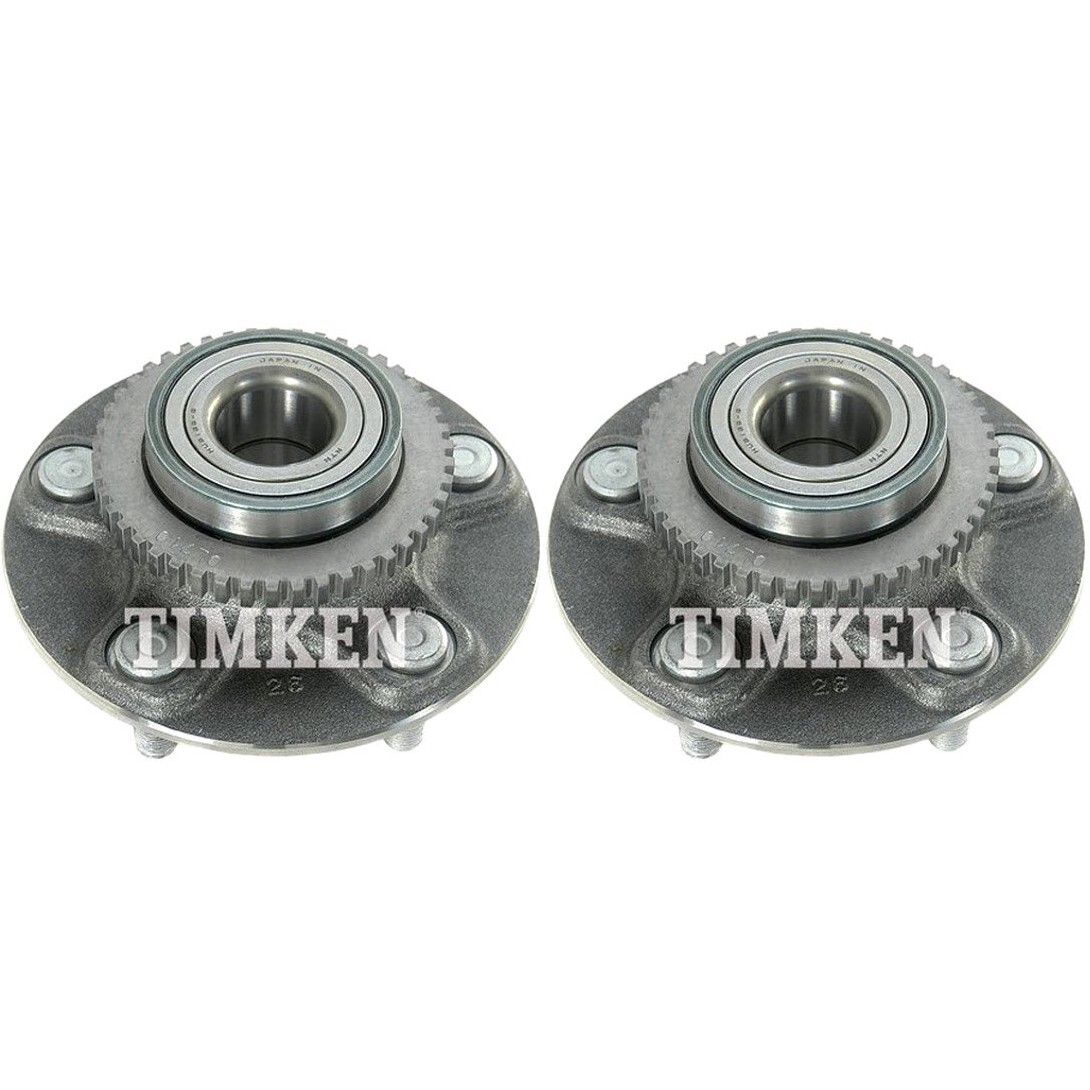 SET-TMHA590486 Timken Wheel Hubs Set of 2 Front or Rear Driver ...