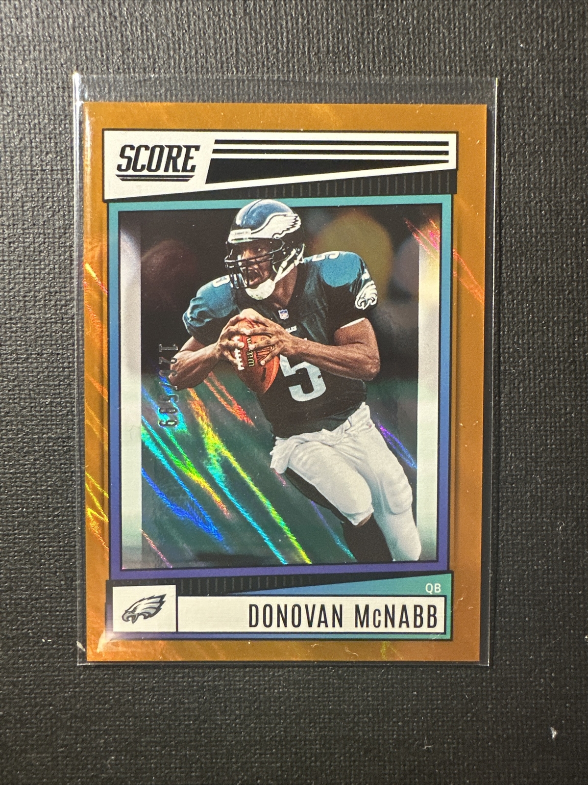 Donovan McNabb Card 249 Panini Score 2022 Limited 126/599 Rare lava ...