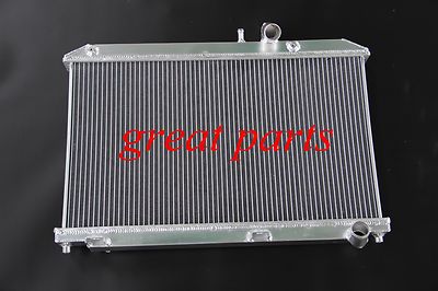 2 ROWS/2 CORES ALUMINUM RADIATOR FIT 2004-2008 Mazda RX-8 RX8 1.3L MT ...