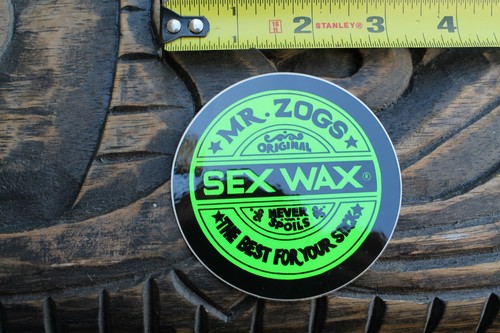Sex Wax Mr Zog's Surf Board Surfboards Neon 80's V19a Vintage Surfing ...