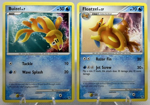 Buizel 92/147 & Floatzel 58/147 Supreme Victors Pokemon NM | eBay
