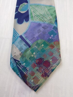 Basile 100% Silk Tie Necktie Italy Vintage | eBay