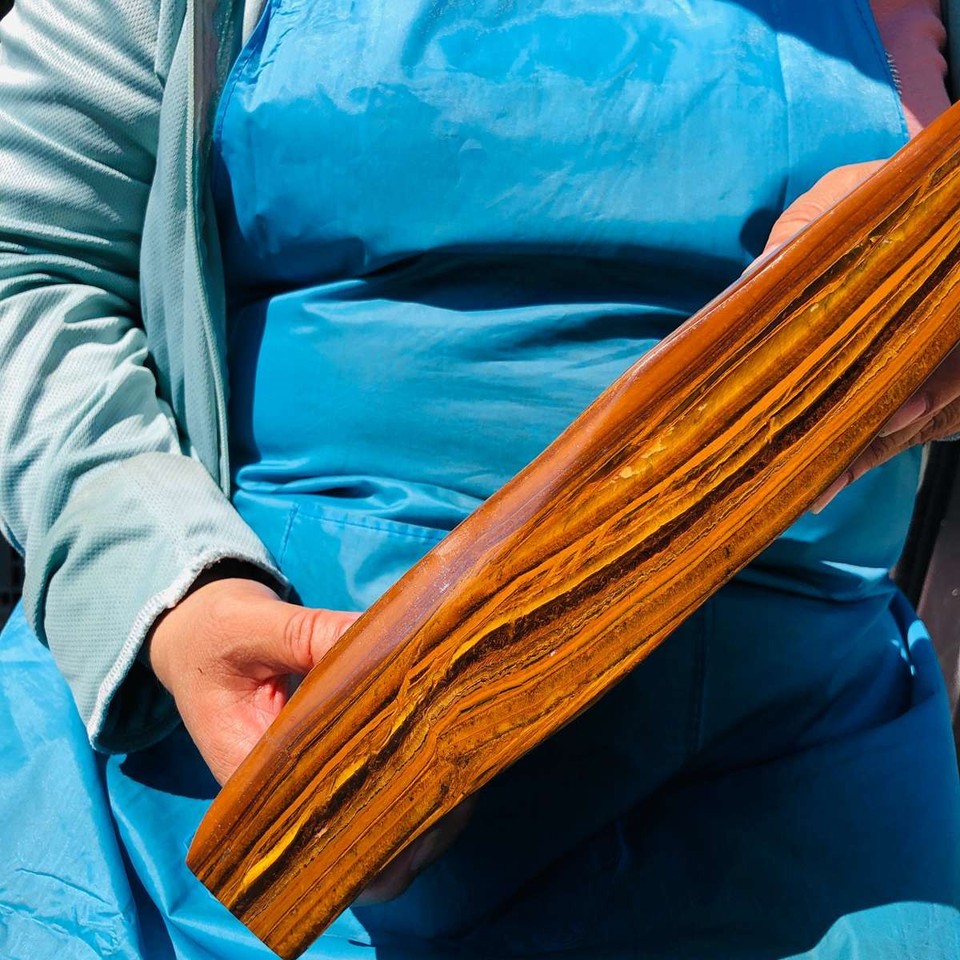 8.07LB Natural Crystal Sphere Rare Tiger's Eye Jasper Crystal Healing ...