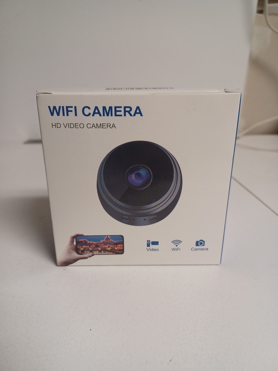 Mini Vista Focus Magnetic Security Camera Wifi 1080P HD Wireless Indoor ...