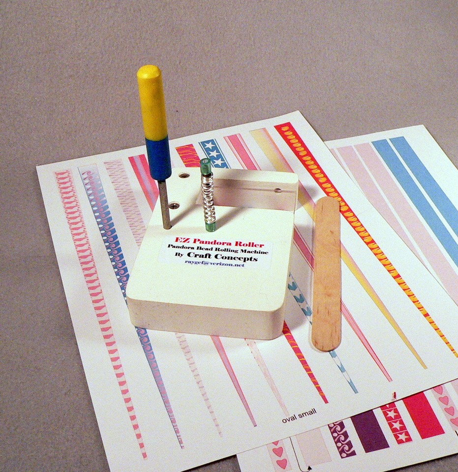 EZ Pandora Paper Bead Rolling Machine,updated & improved | eBay